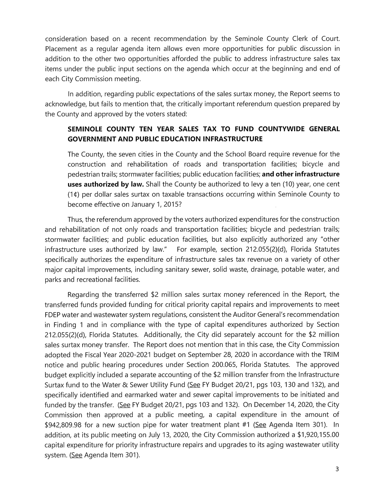 Winter Springs passes anti-fraud policy in response to state audit ...