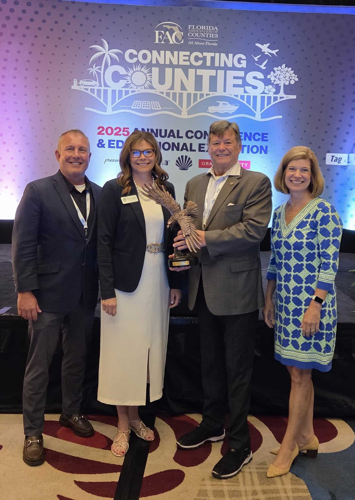 Seminole County Commissioner Lee Constantine Honored with Lifetime Achievement Award from ...